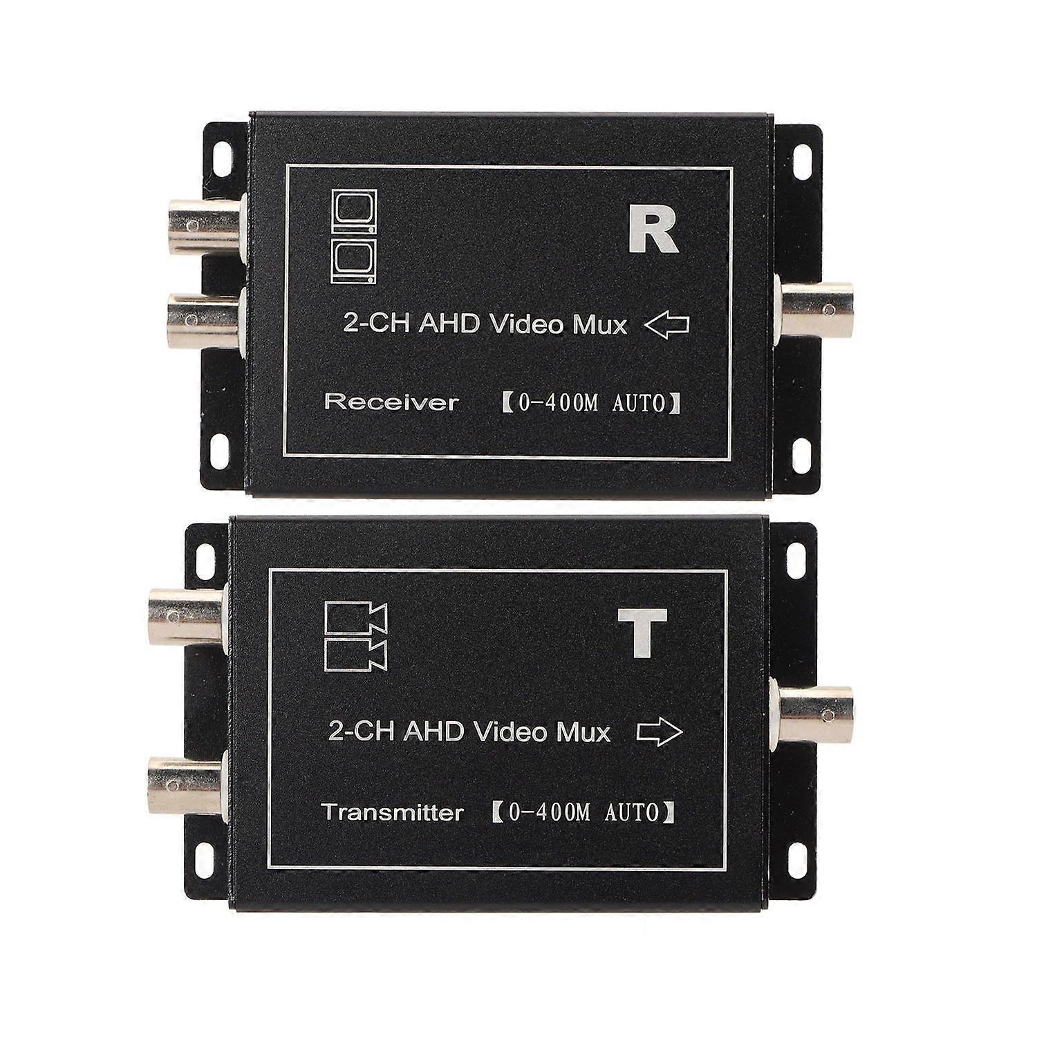 Video Multiplexer 2 Channel 400m Support AHD CVBS Plug and Play Hot ...