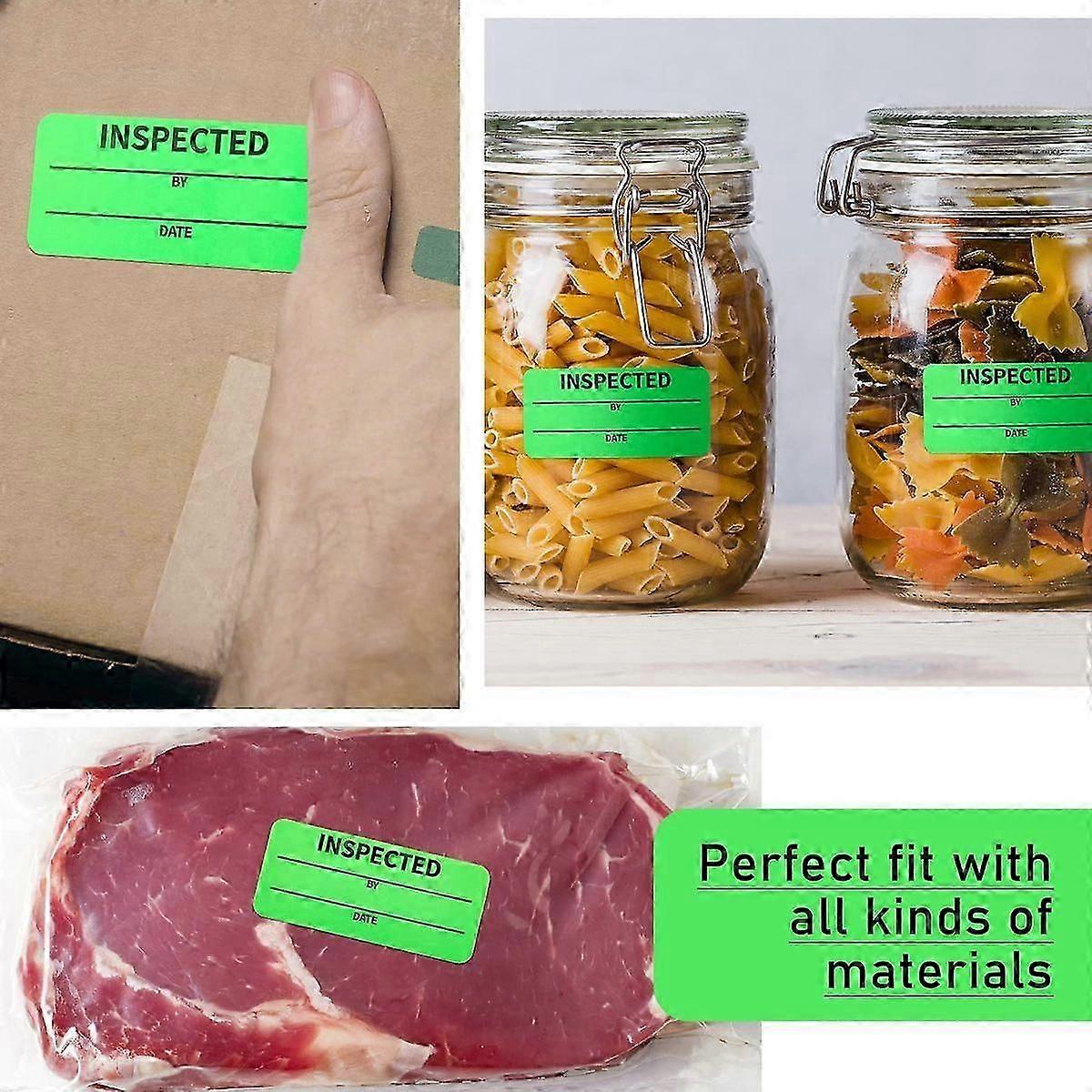 1 x 2.25 Inch Control Inventory Labels 500 Labels Per Roll Inspected by ...