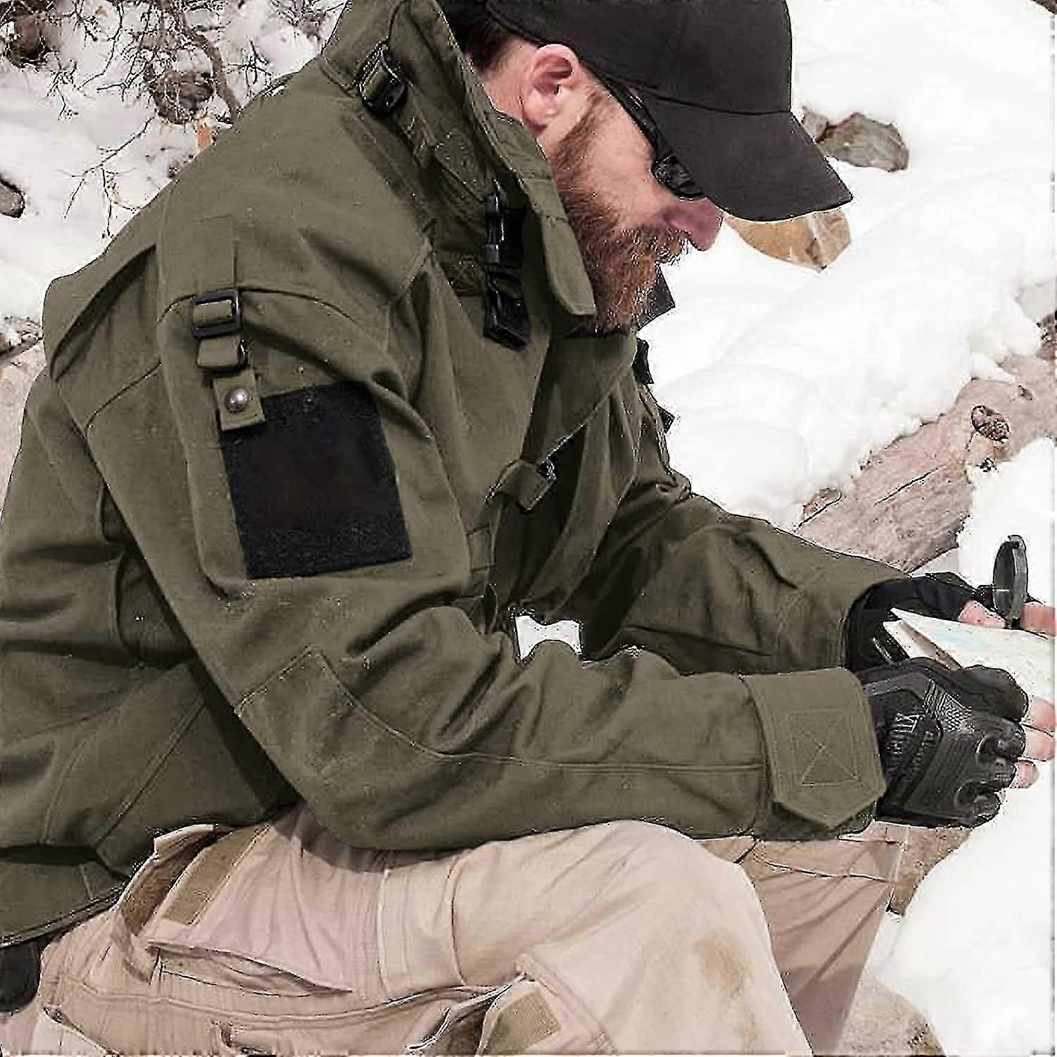 Men's Military Jacket Outdoor Tactical Waterproof Jacket Army Jackets ...