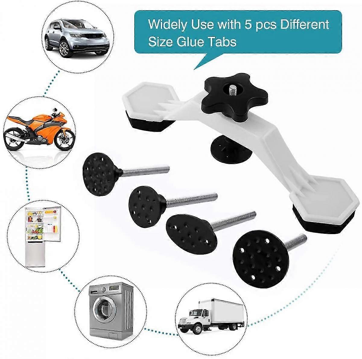 Paintless Dent Repair Tool Auto Body Dent Puller Bridge, Glue Puller ...