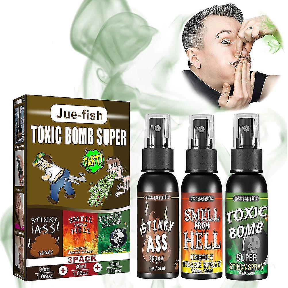 30ml Fart Spray - Stinky Smelly Prank Joke Toy for Halloween Party ...