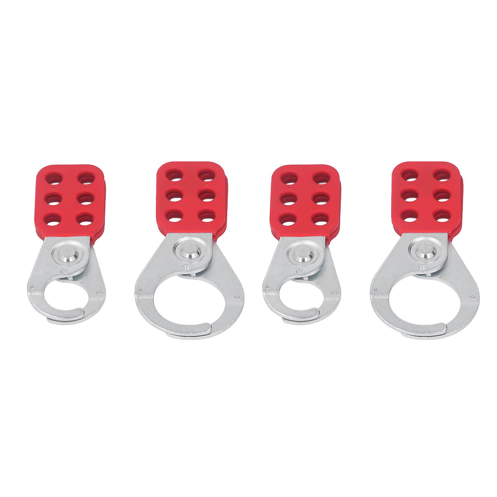 Lockout Hasp, 2 Sets 1 Inch + 1.5 Inch Lock Out Tag Out Hasp Safety ...