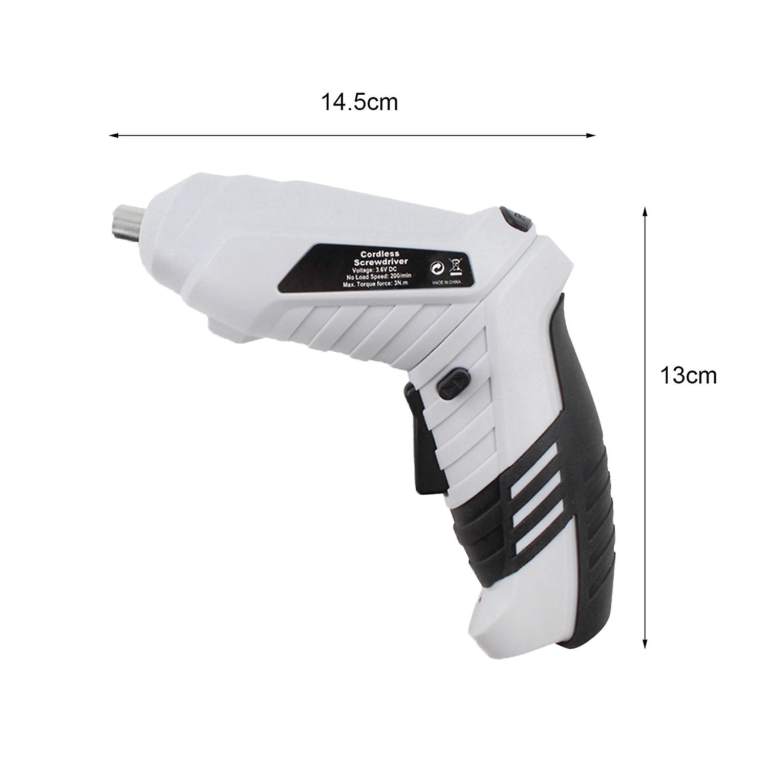 Household Electric Screwdriver Powerful Shape Changeable Wireless USB ...