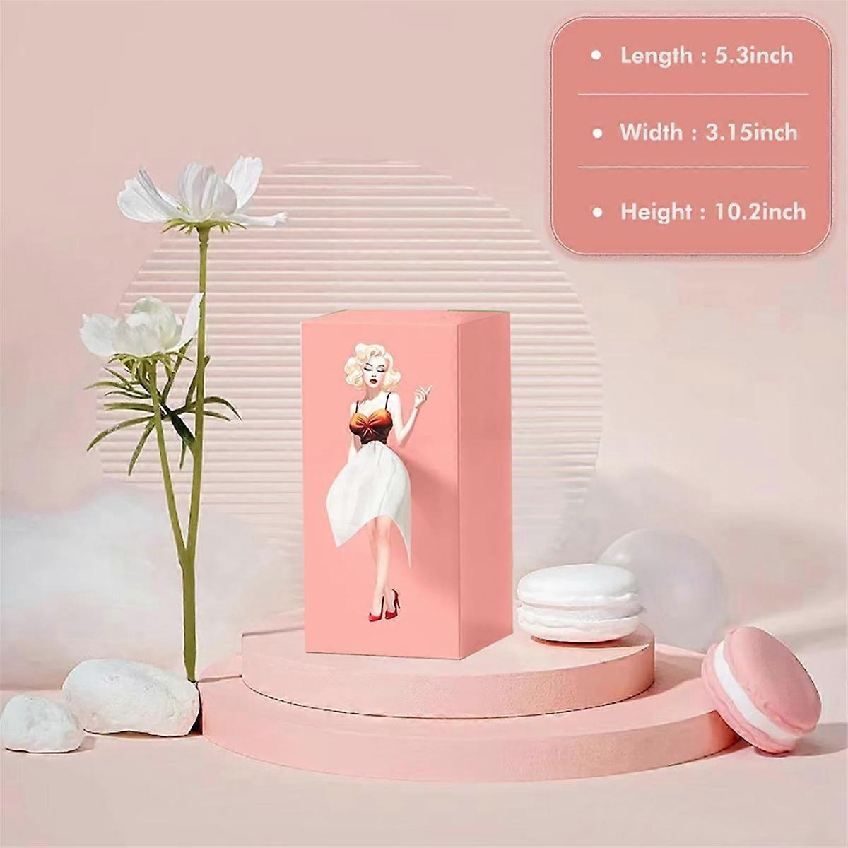 Cartoon Girl Tissue Box, Flying Skirt Tissue Box Desktop Decoration ...