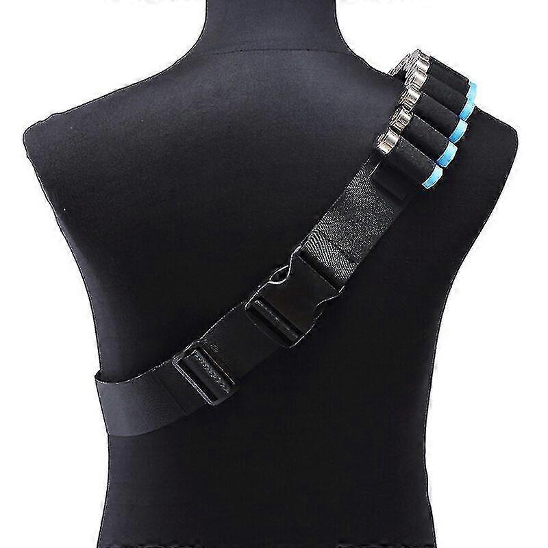 Tactical fighter 27 shell belt bandolier gun calibre 12 holder shotgun ...