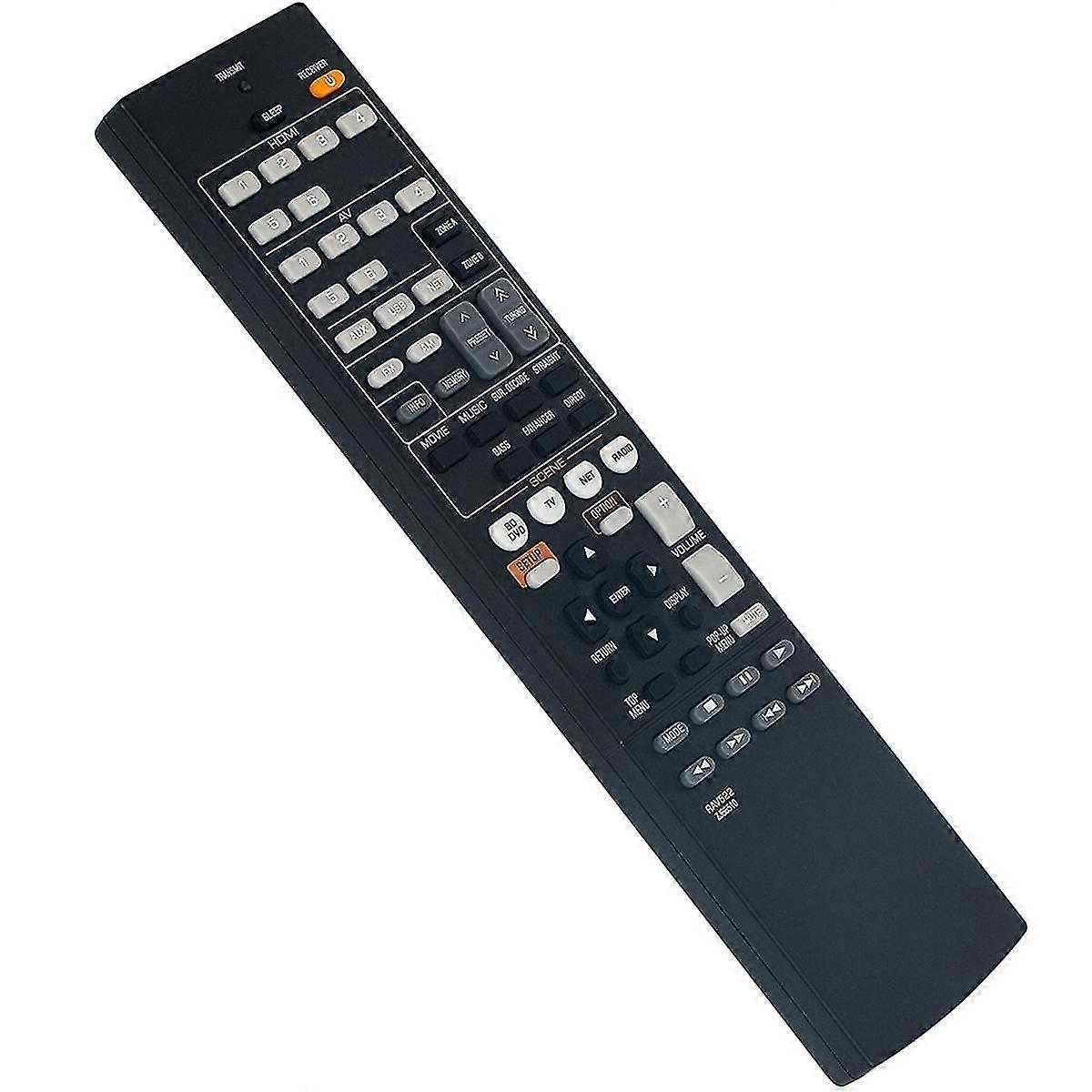 Remote Control Replacement RAV522 for AV Receiver RX-V477 RX-V577 RX-V477BL RX-V577BL RXV477 ...