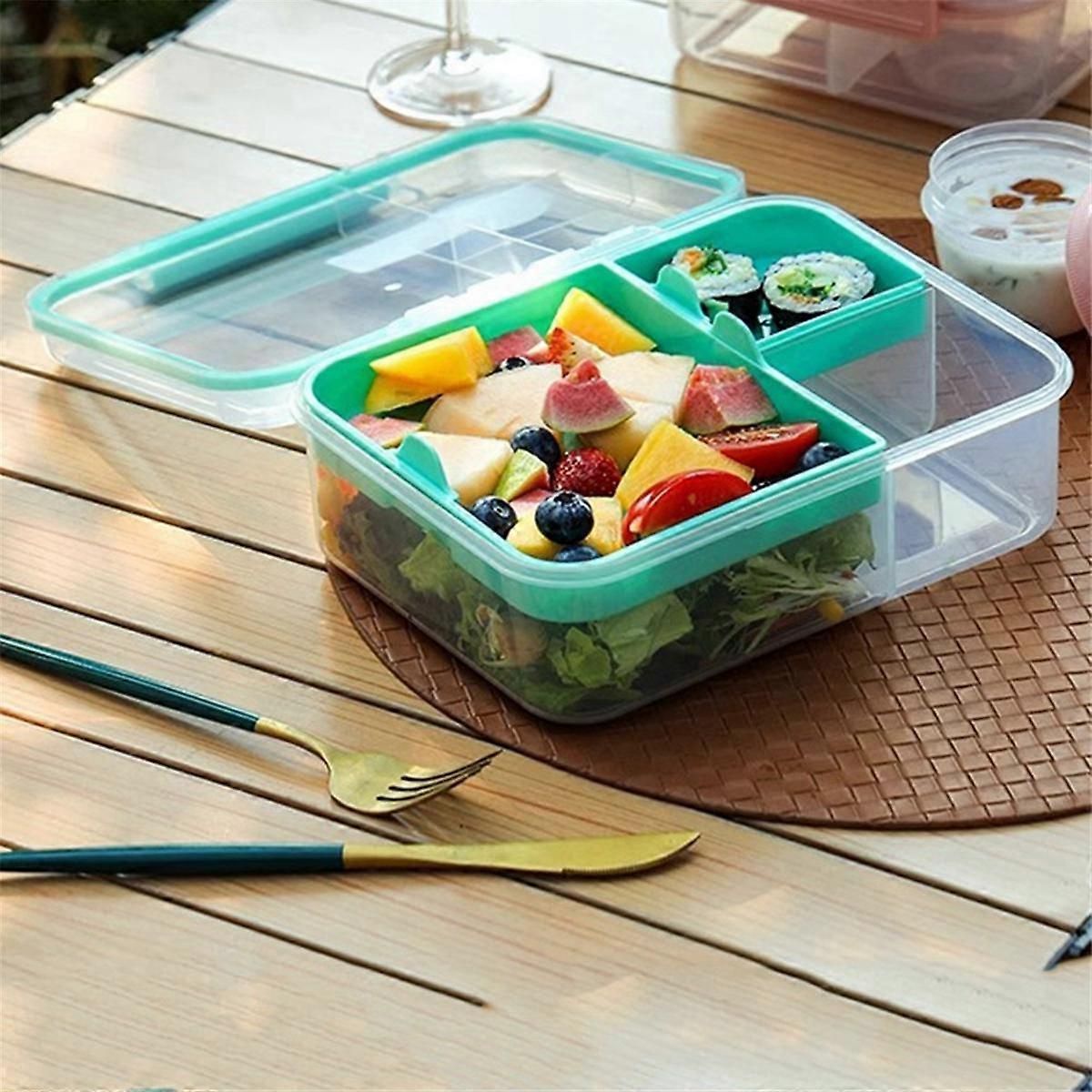 Portable Fresh-Keeping Box, Compartment Lunch Box, Microwave Lunch Box ...
