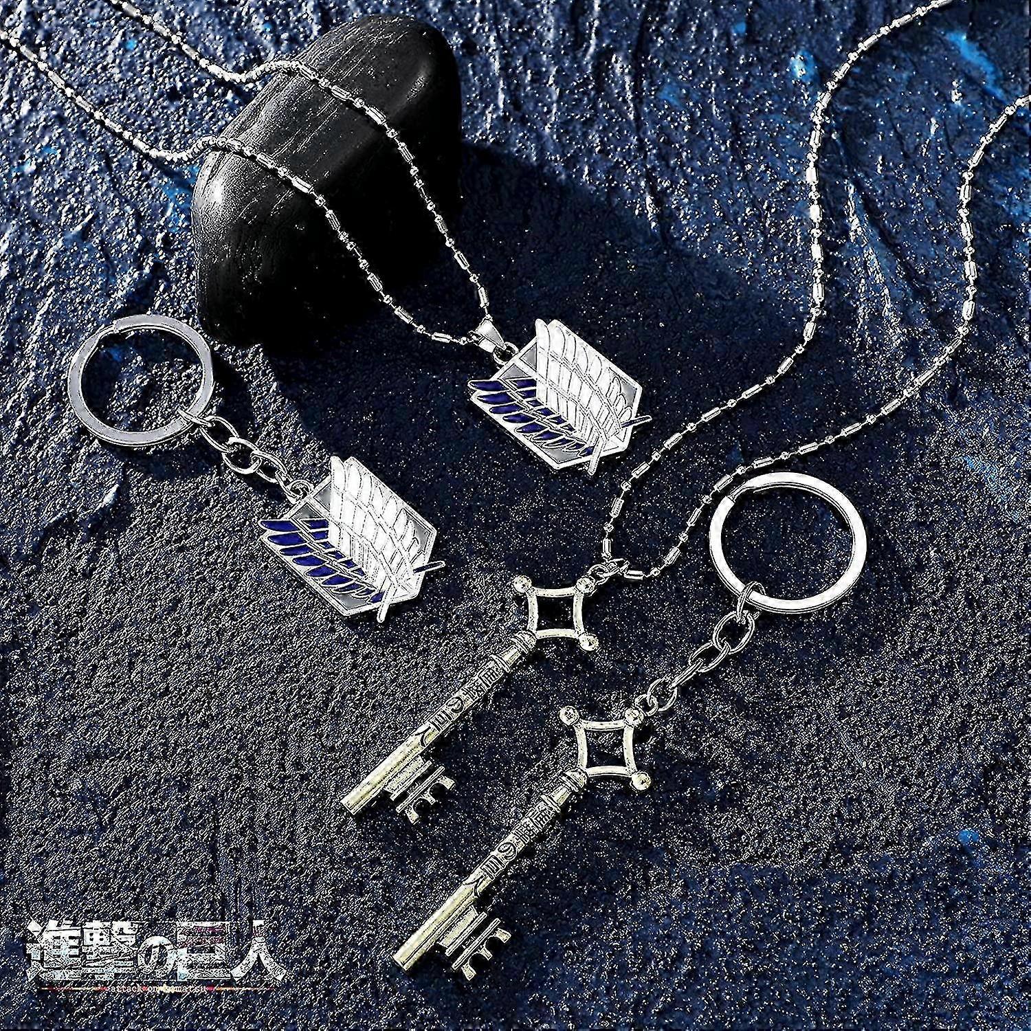 Attack On Titan Necklace For Men Mens Boy Boys Women Girls Aot Anime ...