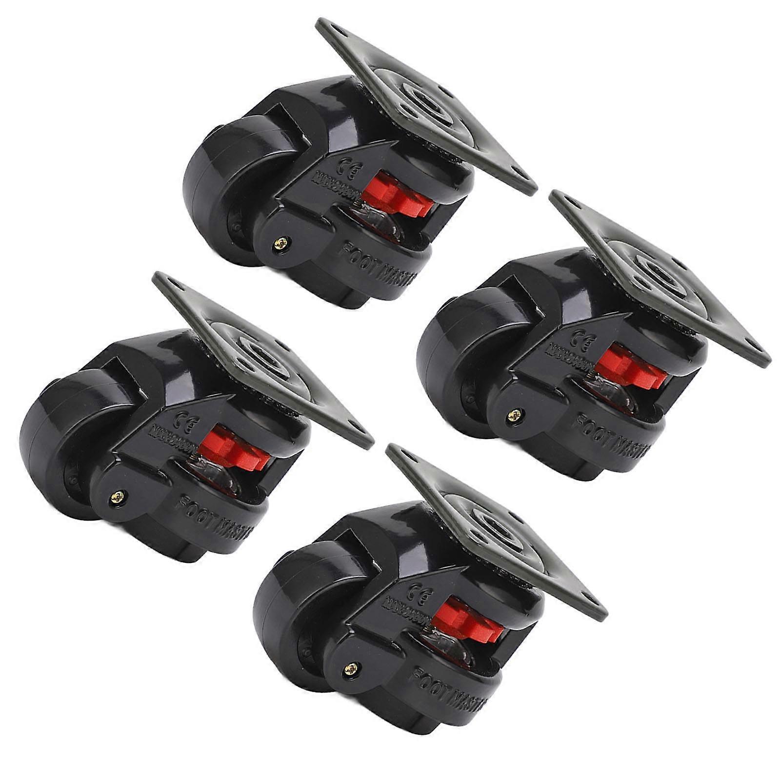 4pcs Level Adjustment Caster GD?60F Heavy Duty Industrial Roller Wheel ...