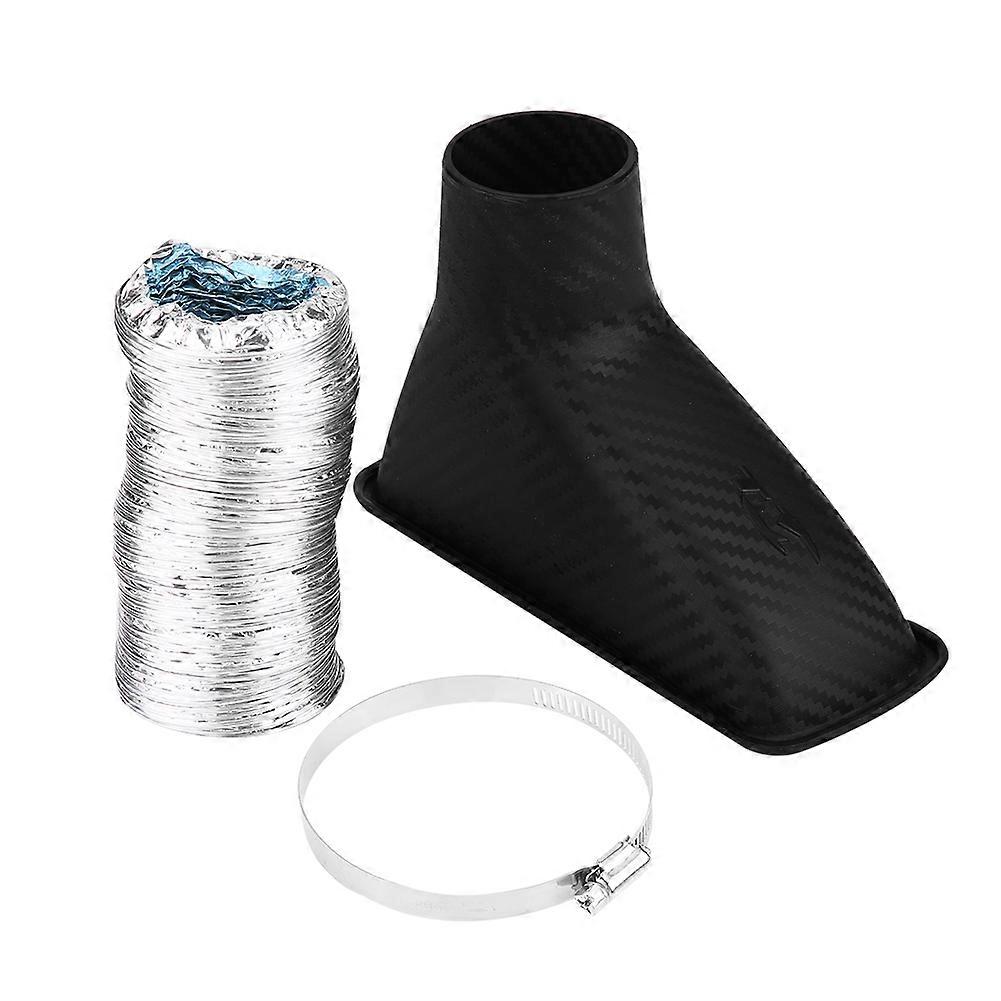 Universal Car Modified Front Bumper Air Intake Turbo Turbine Inlet Pipe ...