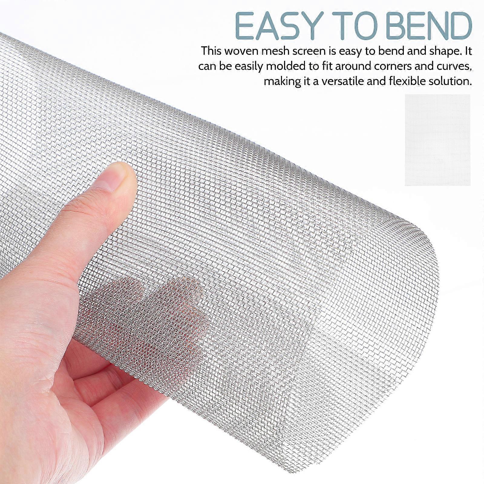 6pcs Mesh Screen Stainless Steel Mesh Filter Woven Mesh Sheets Screen ...