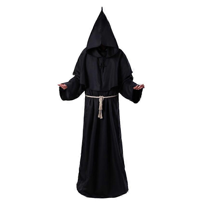 Christianity Monk Friar Uniform Plague Doctor Grim Reaper Halloween ...