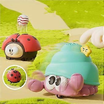 Children's Ladybug Suspended Ball Toy Crawling Crab Baby Concentration ...