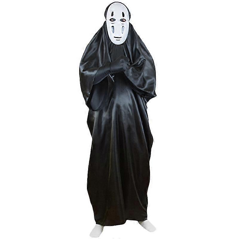 Spirited Away No Face Man Costume Adults Cosplay Complete Outfit ...