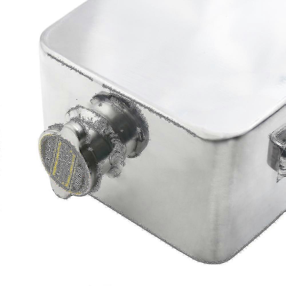 Silver Universal 2l Aluminium Water Coolant Header Overflow Expansion ...