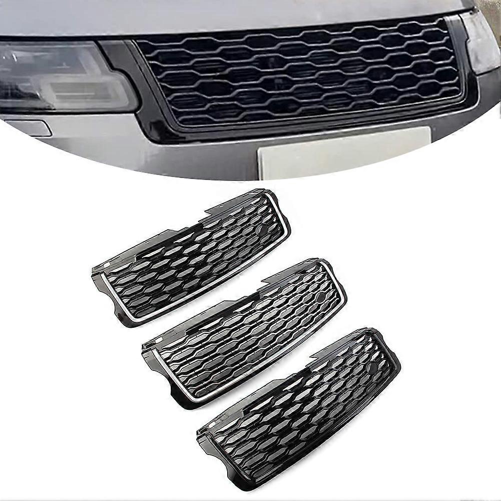 Auto Front Bumper Upper Mesh Grille Facelift For Land Rover Range Rover ...
