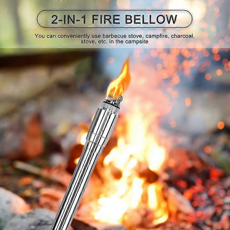 Pocket-Sized Retractable Stainless Steel Blow Torch Blow Fire Tube ...