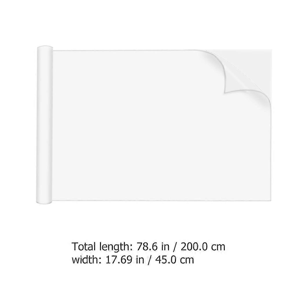 Self Adhesive Whiteboard Sticker DIY Wall Whiteboard White Board ...
