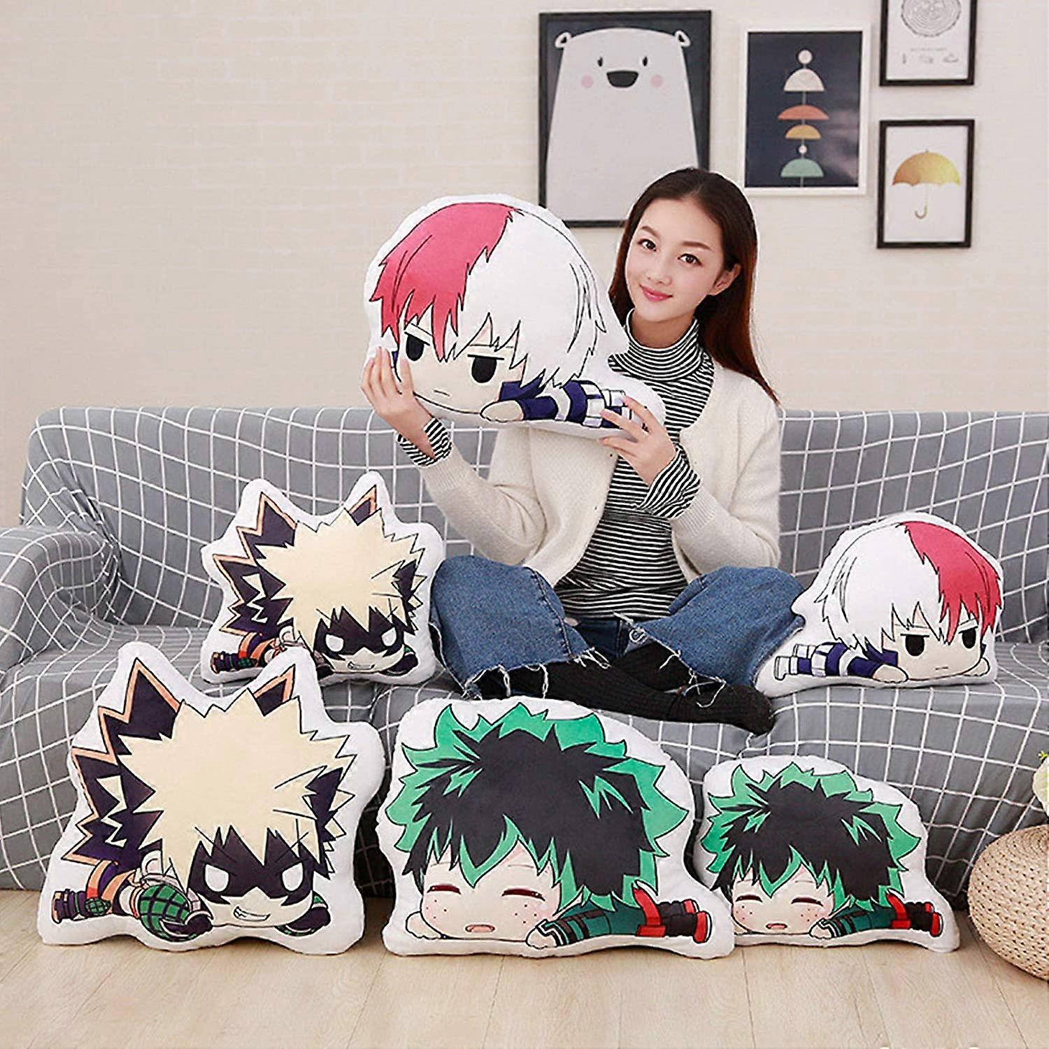 Anime MHA Pillow 3D Printing Midoriya Izuku Boku No Hero Academia MHA ...