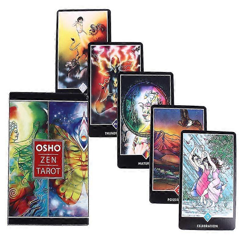 Osho Zen Tarot Cards Prophecy Divination Deck Family Party Board Game ...