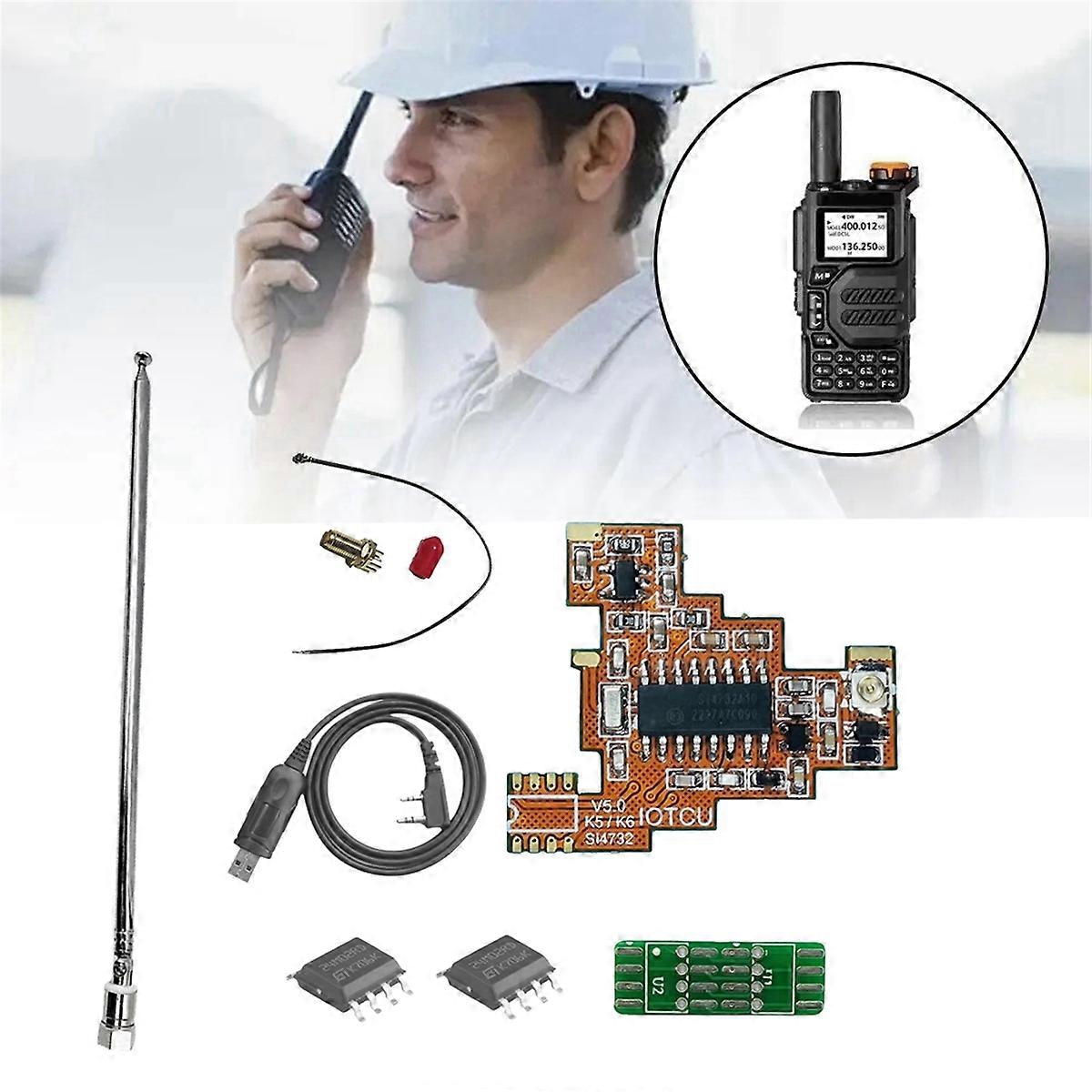 SI4732 V5.0 FPC Module+2x2M Chip+Antenna Full Kit Multi System for UVK5 ...