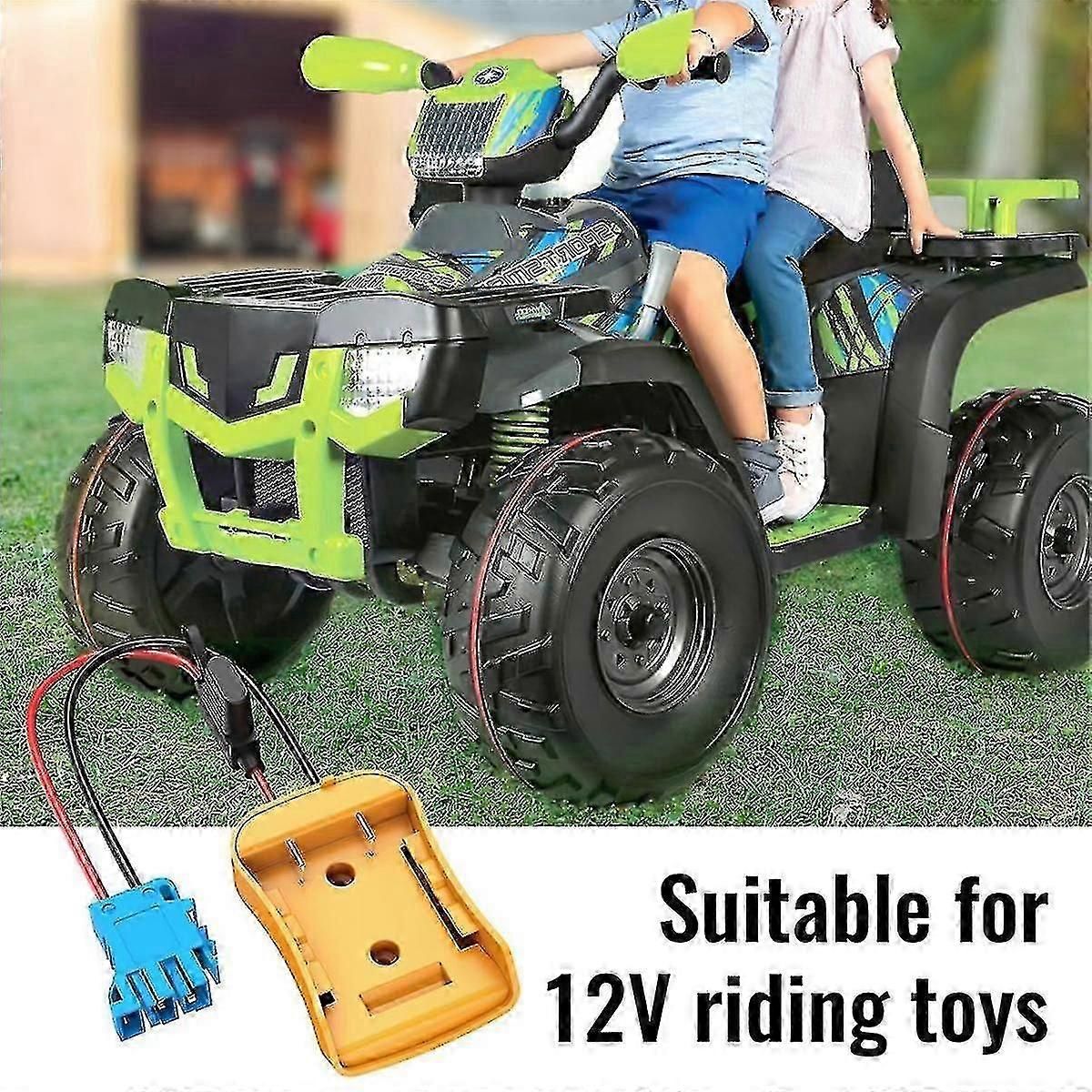 Power Wheels Adapter for 20V Battery with Wire Harness Connector for ...