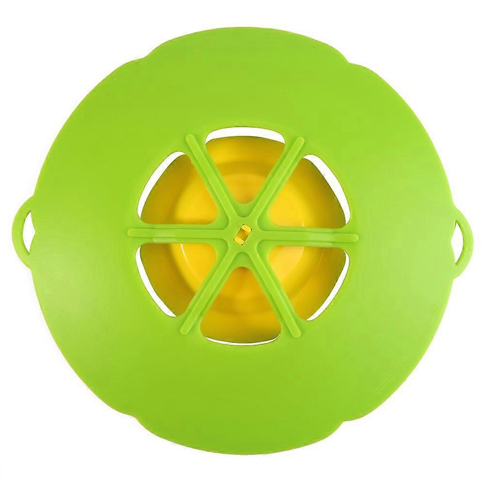 Kitchen Cooking Silicone Spill Stopper Lid Pan Pot Cover Overflows Boil ...