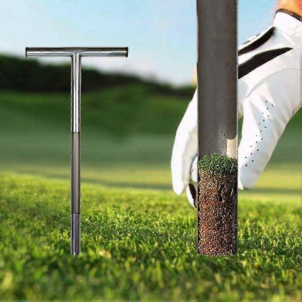 Soil Sampler Probe Stainless Steel Tubular T-Style Handle Soil Test Kit ...