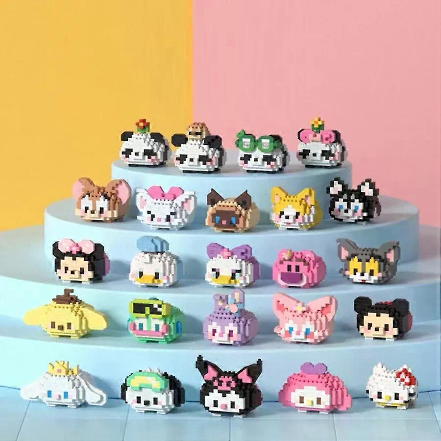 Gaibosi Disney Sanrio Mini Building Blocks Anime Figure Diamond Bricks ...