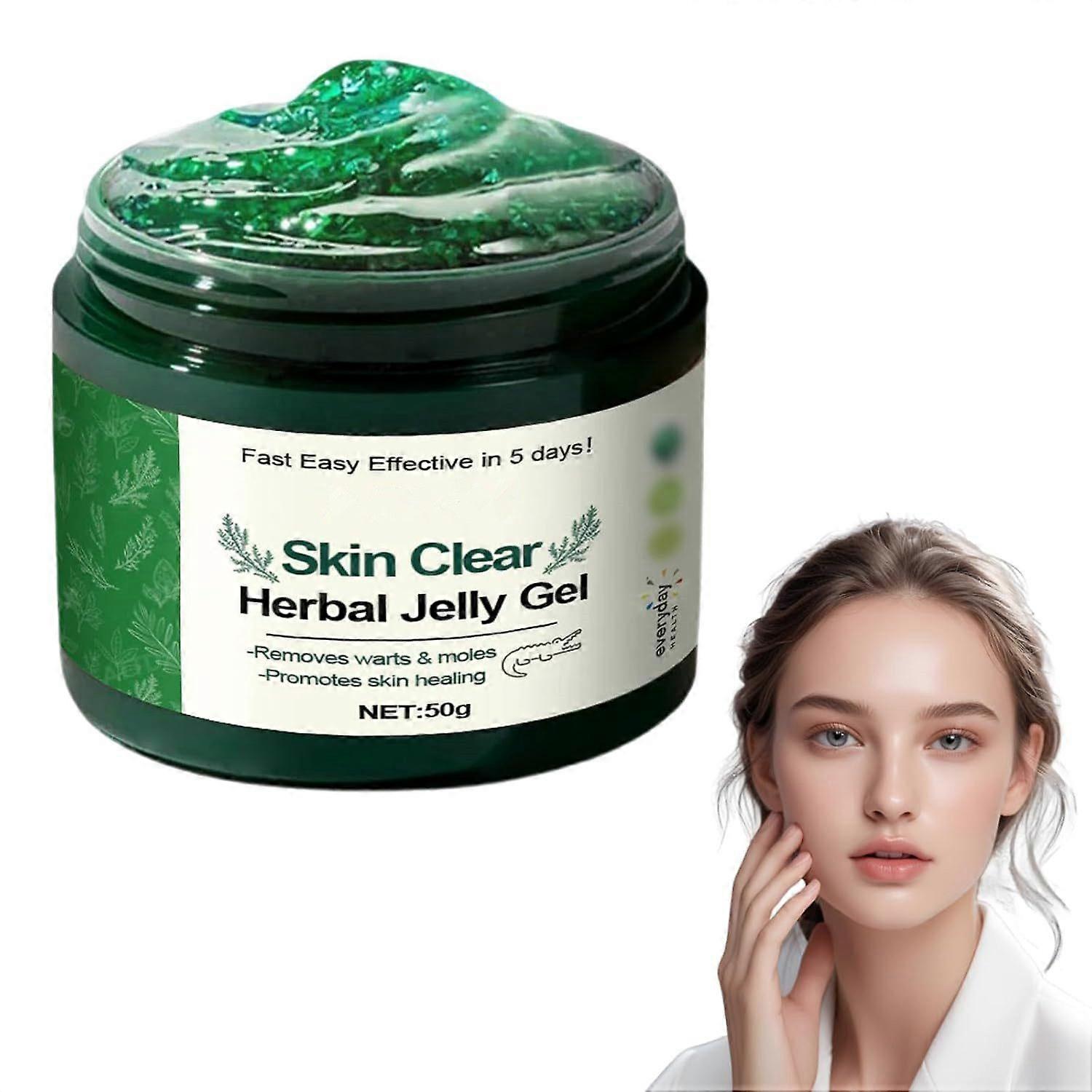 Skin Clear Herbal Jelly Gel, Effectively Improve Skin Texture and ...