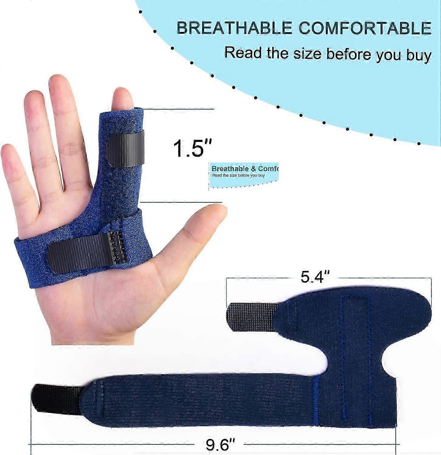 Sumifun Finger Brace, Trigger Finger Splint for Index Middle Ring Pinky ...