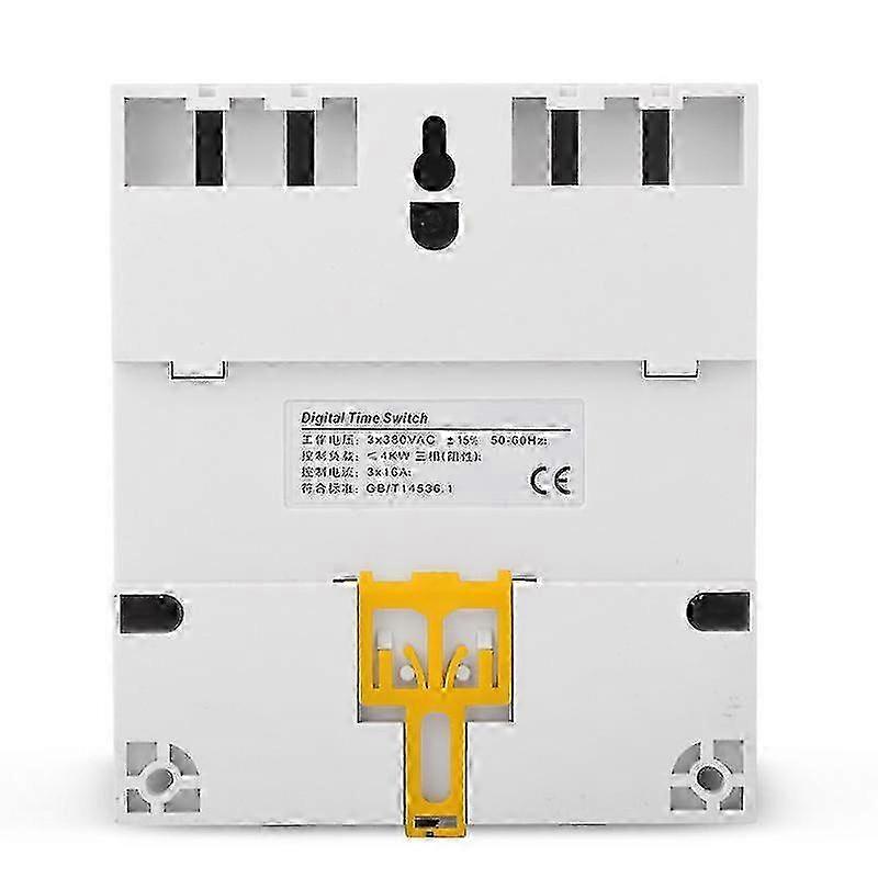 TM-613 380V Programmable Timer - Smart Weekly Clock Relay for Three ...