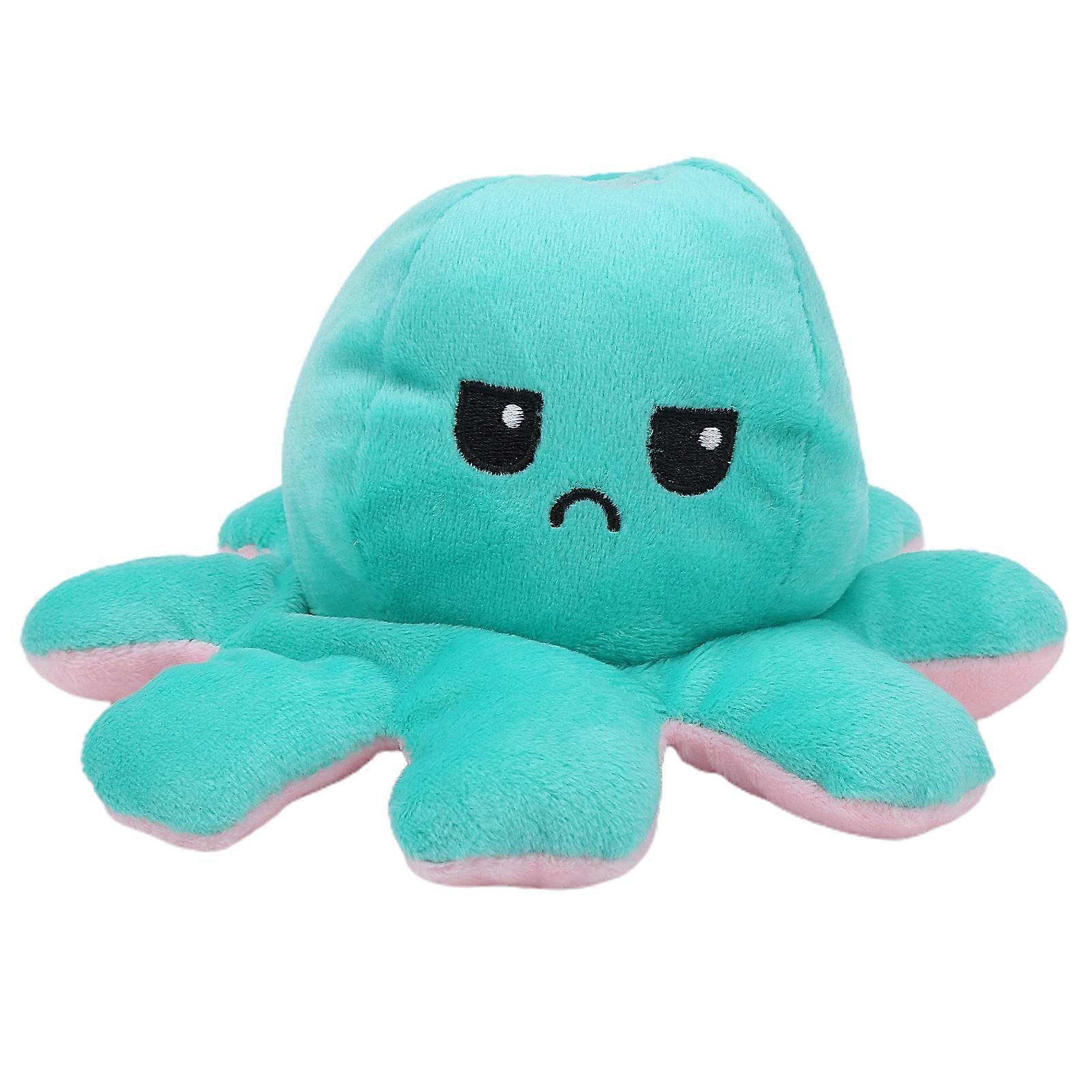 Octopus Plush Doll Reversible Double-Sided Flip Animal Cute Stuffed ...