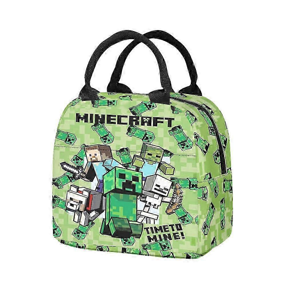 Minecraft Backpack Set For Students With Double Layer Pencil Case And ...
