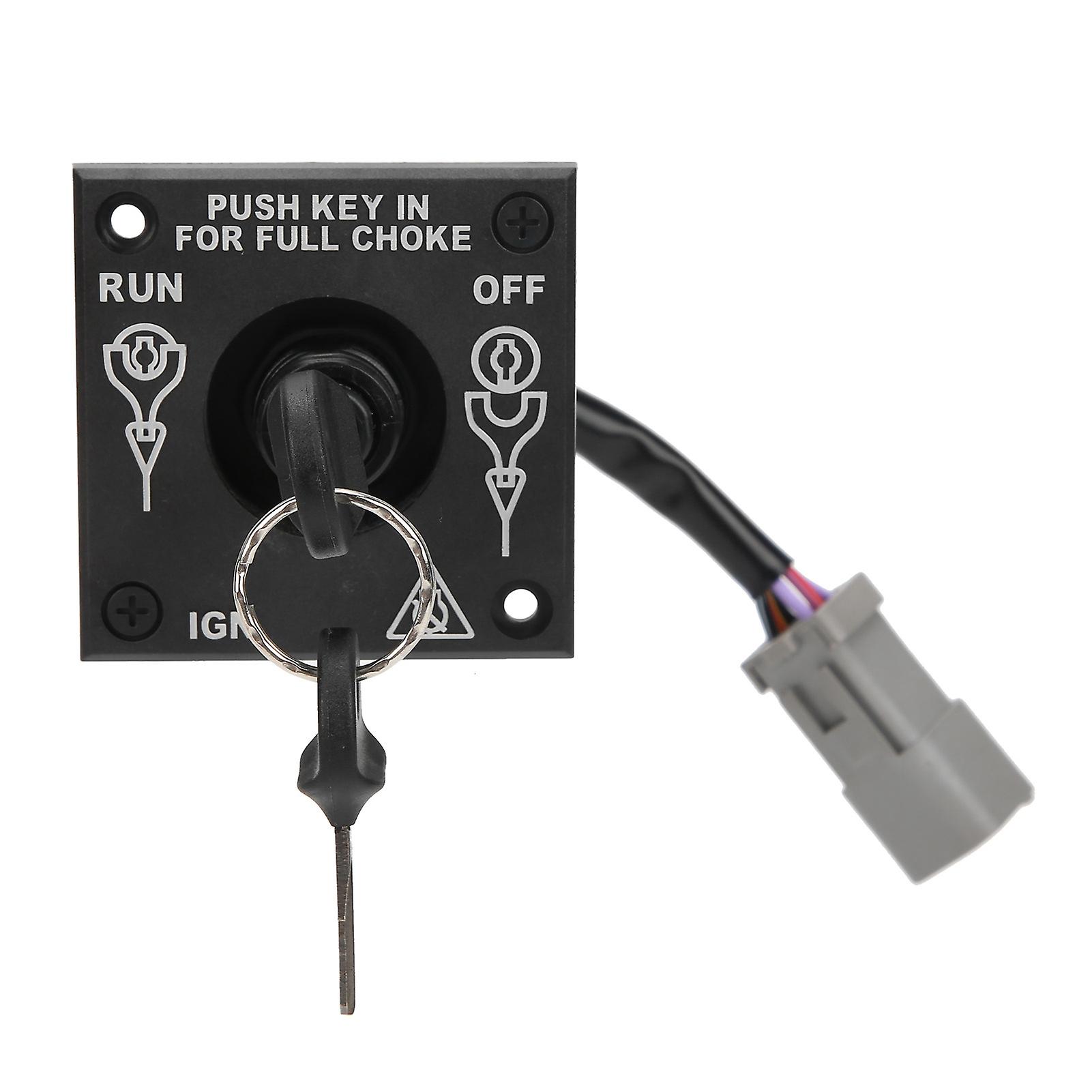 Single Engine Ignition Cut Off Switch With Keys 176408 Fit For Johnson ...