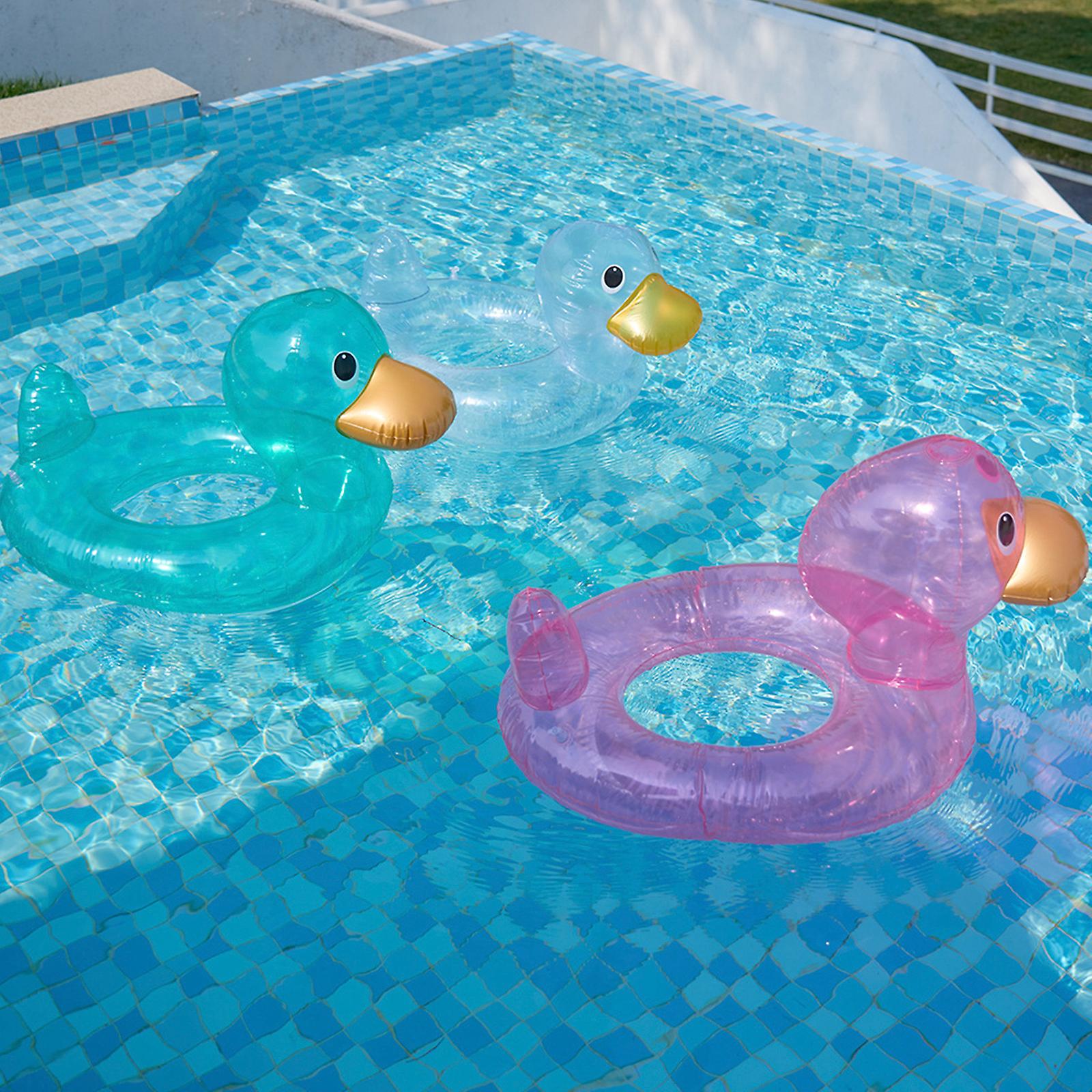 Fun Inflatable Pool Floats,duck Children Ring,inflatable Swimming Ring ...