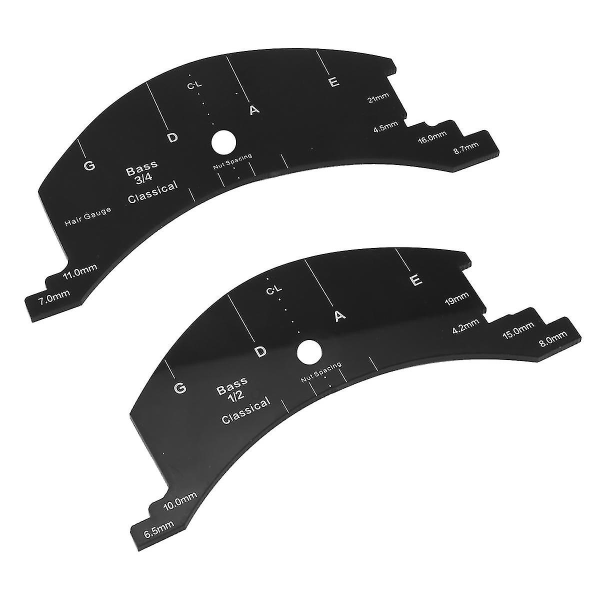 1 3/4 1/2 Beth Cello Bass Bridges Multifunctional Mold Template Bridges ...