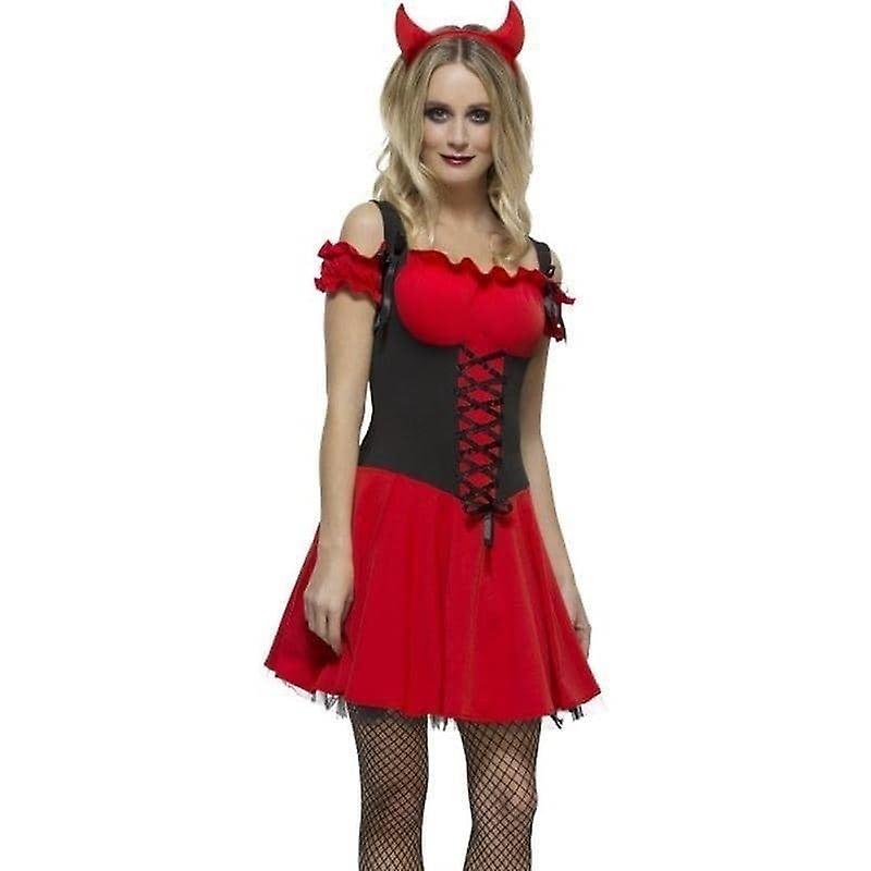 Fever Wicked Devil Costume Adult Red Black 30886m | Fruugo UK