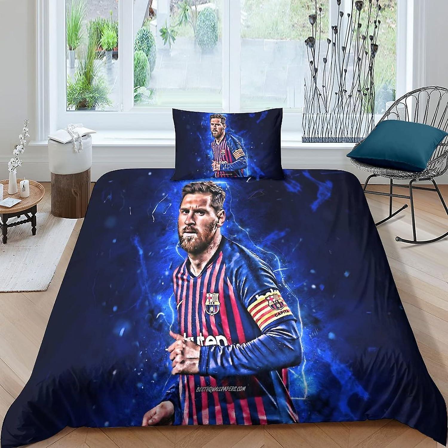 Lionel Messi Multi Colour Luxury , Daytime Duvet Cover 3D Printed ...
