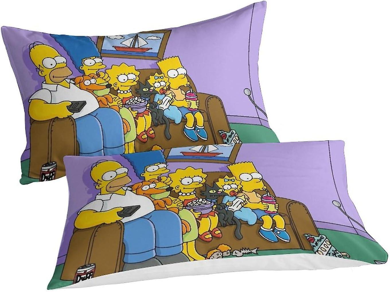 EKENOZ The Simpsons Comforter Cover Bedding Set Quilt Cover Duvet Cover ...