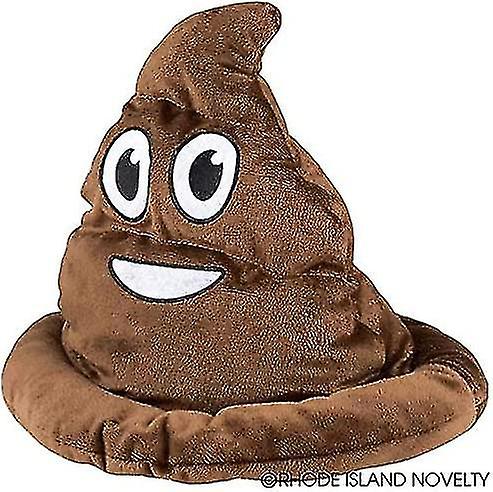 Rhode Island Novelty Brown Emoticon Poop Hat 1 Per Order | Fruugo UK