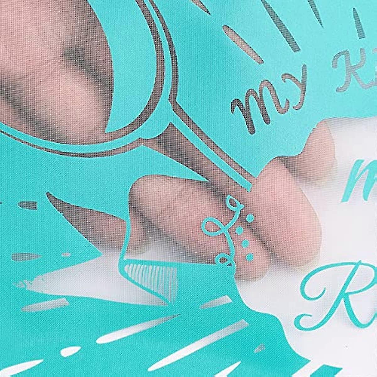 Self-Adhesive Silk Screen Printing Stencil My Kitchen My Rules Sign ...