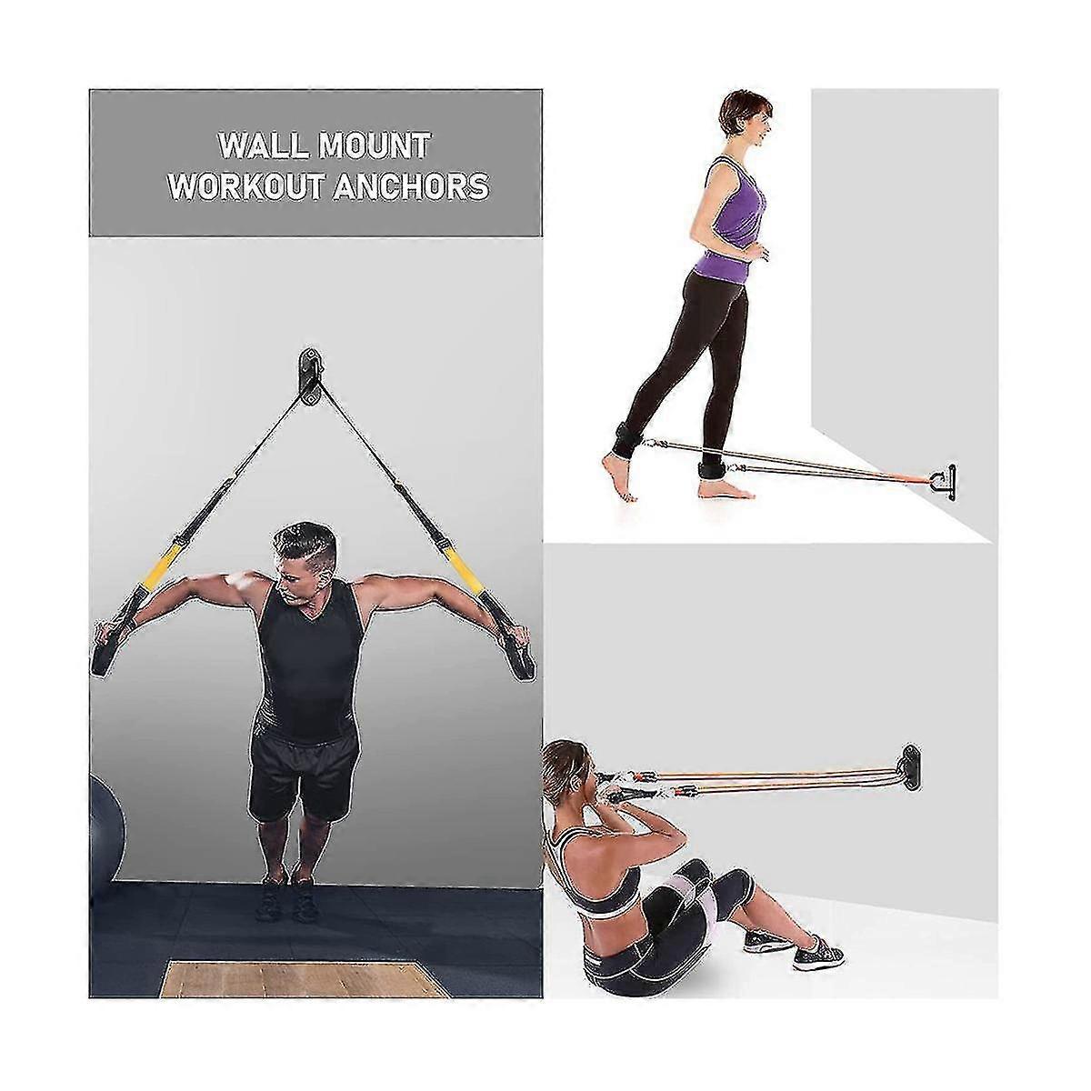 Resistance Bands Wall Anchor, Workout Anchors for Resistance Bands Wall Mount Anchor for | Fruugo UK