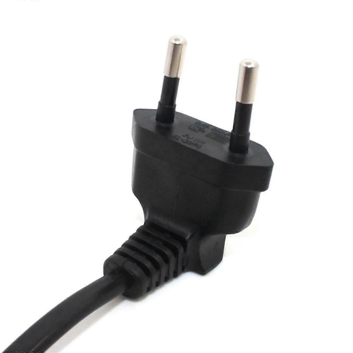 4X Europea 90 Degree Male Plug to Female Socket Power Extension Cable ...