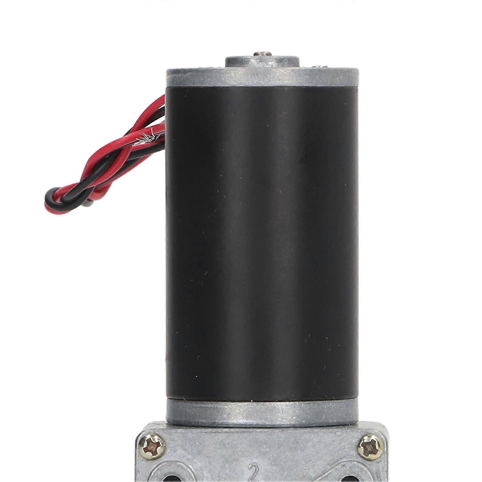Gear Motor DC 24V Speed Reduction Self Locking Dual Shaft Reversible ...