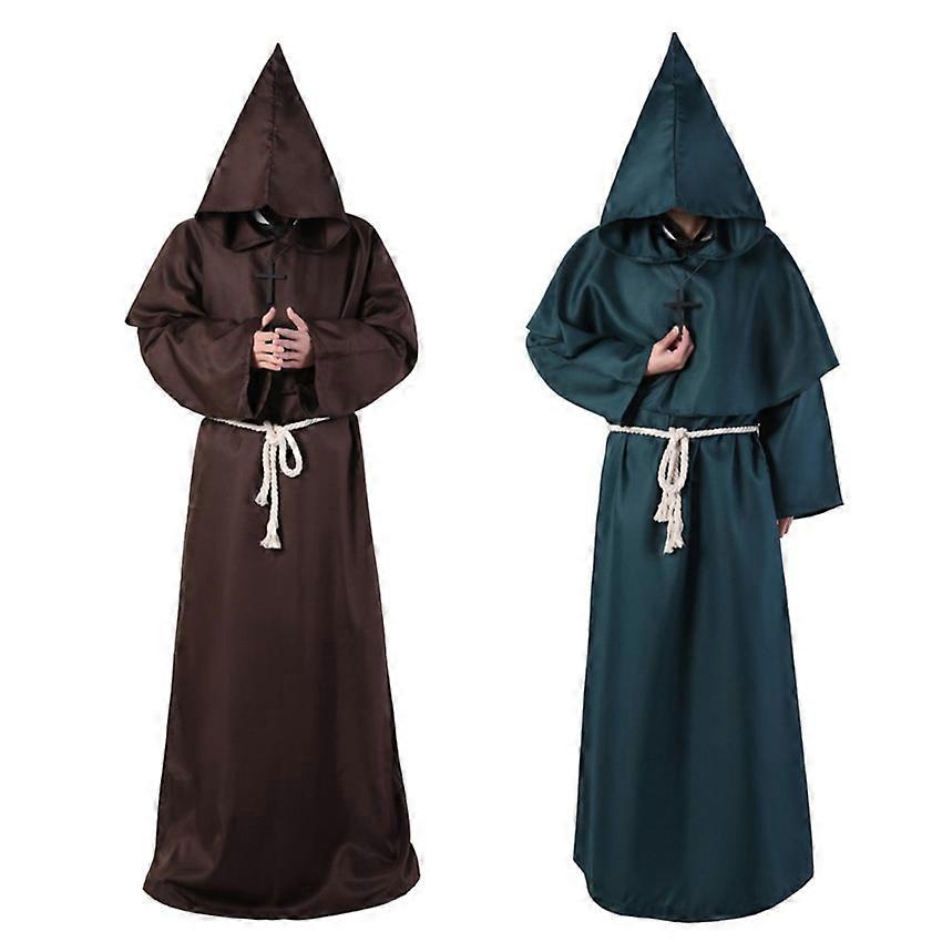 Christianity Monk Friar Uniform Plague Doctor Grim Reaper Halloween ...