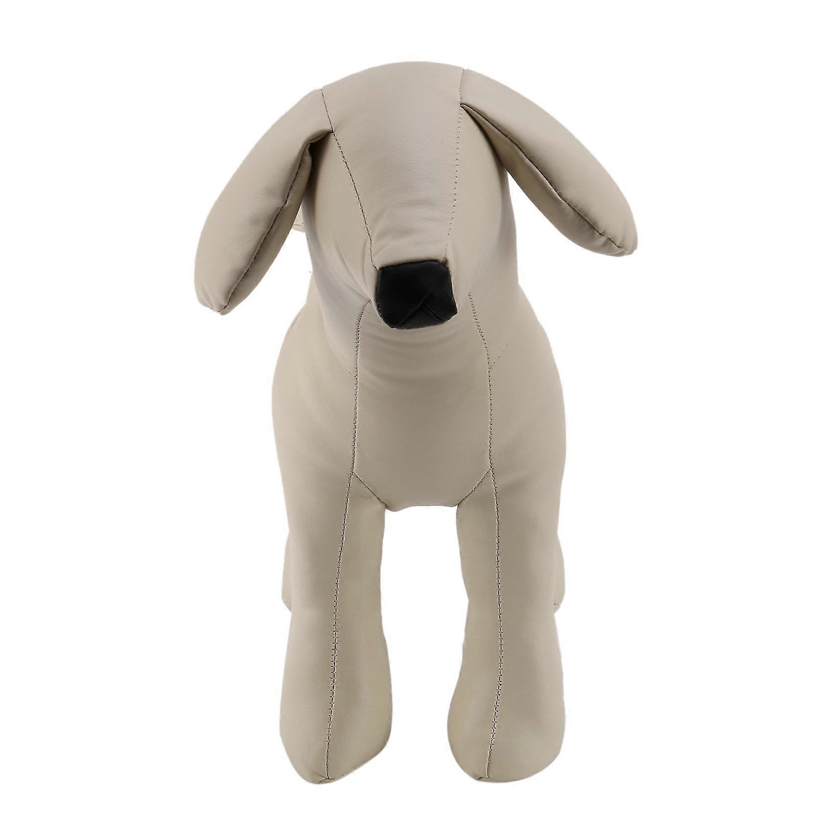 3X Leather Dog Mannequins Standing Position Dog Models Toys Pet Animal ...