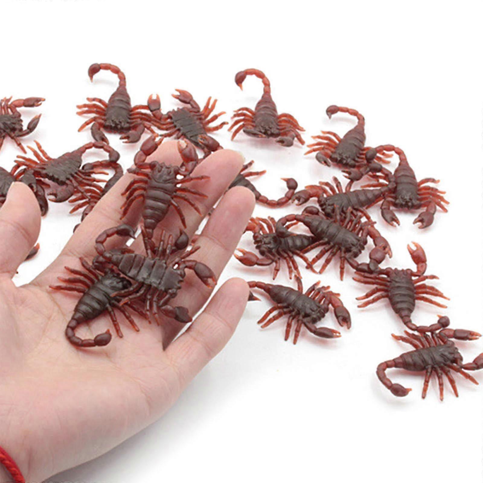 10pack Imitation Insects Fake Centipede Toys Realistic Bugs Prank Joke ...