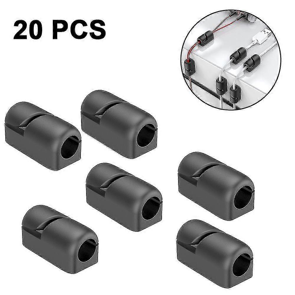 Cable H Clips, 20-pack Cable Cord Izer Clips | Fruugo UK