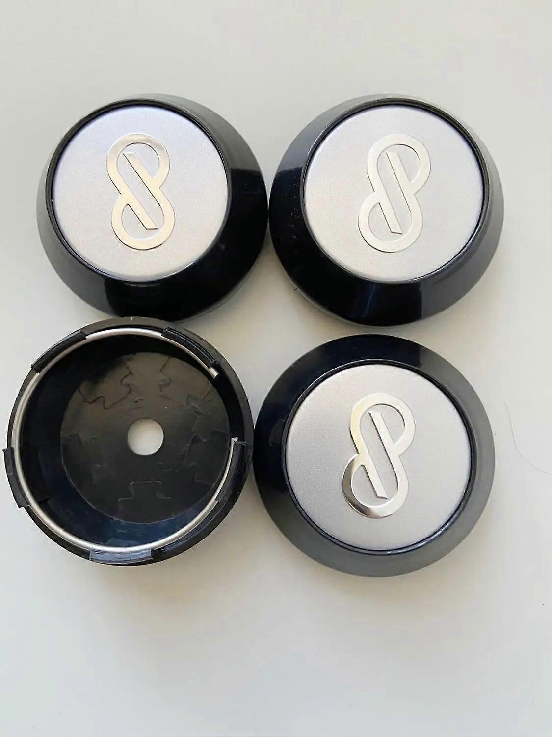 4PCS/Lot 65MM Car Wheel Center Hub Caps for ENKEI Emblem Logo chrome ...